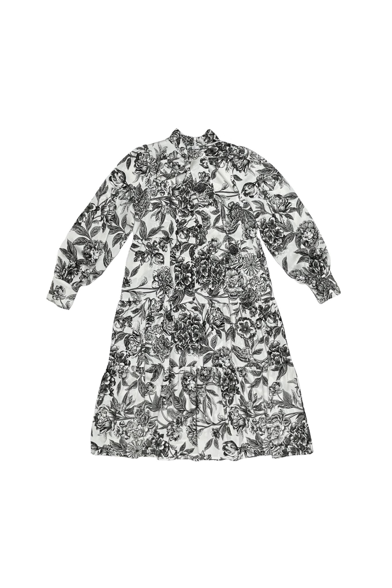 Elle Oh Elle RILEY Dress Black on Ivory | Sugar and Spice Children's ...