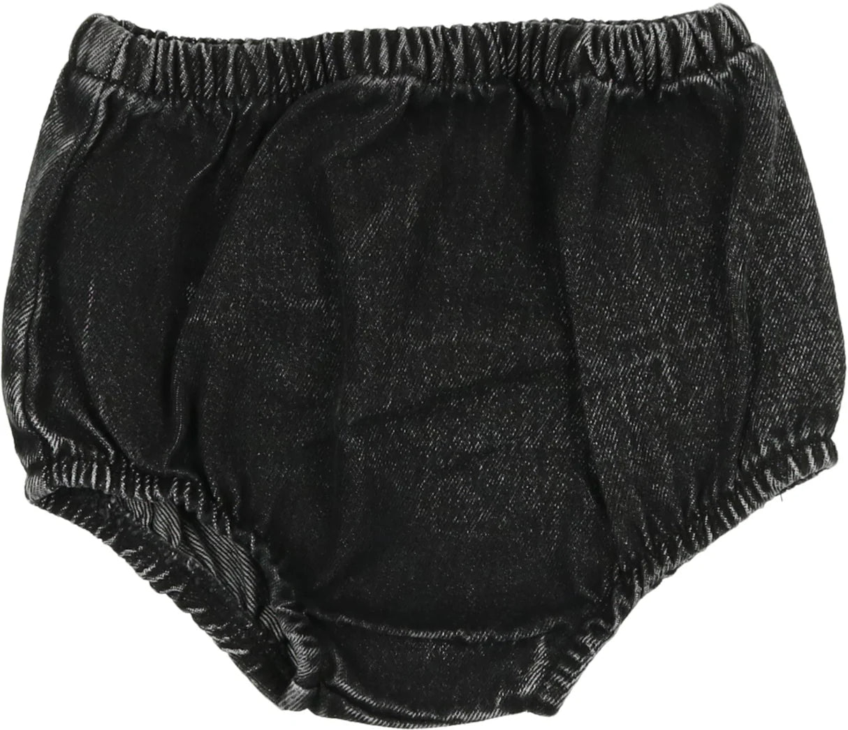 Lil Legs Black Wash Basic Bloomers Black Denim | Sugar and Spice ...