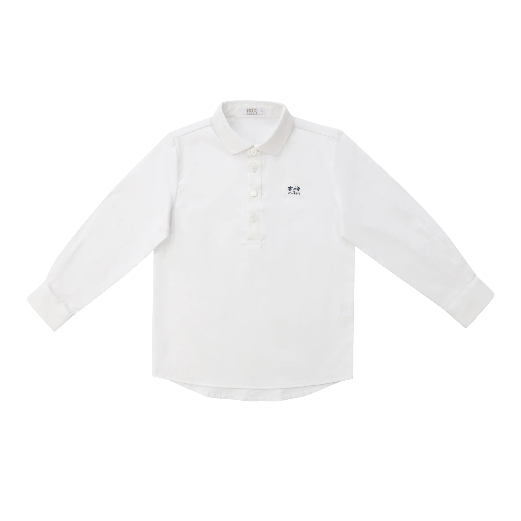 Coco Blanc Boys White Shirt | Sugar and Spice Children's Boutique