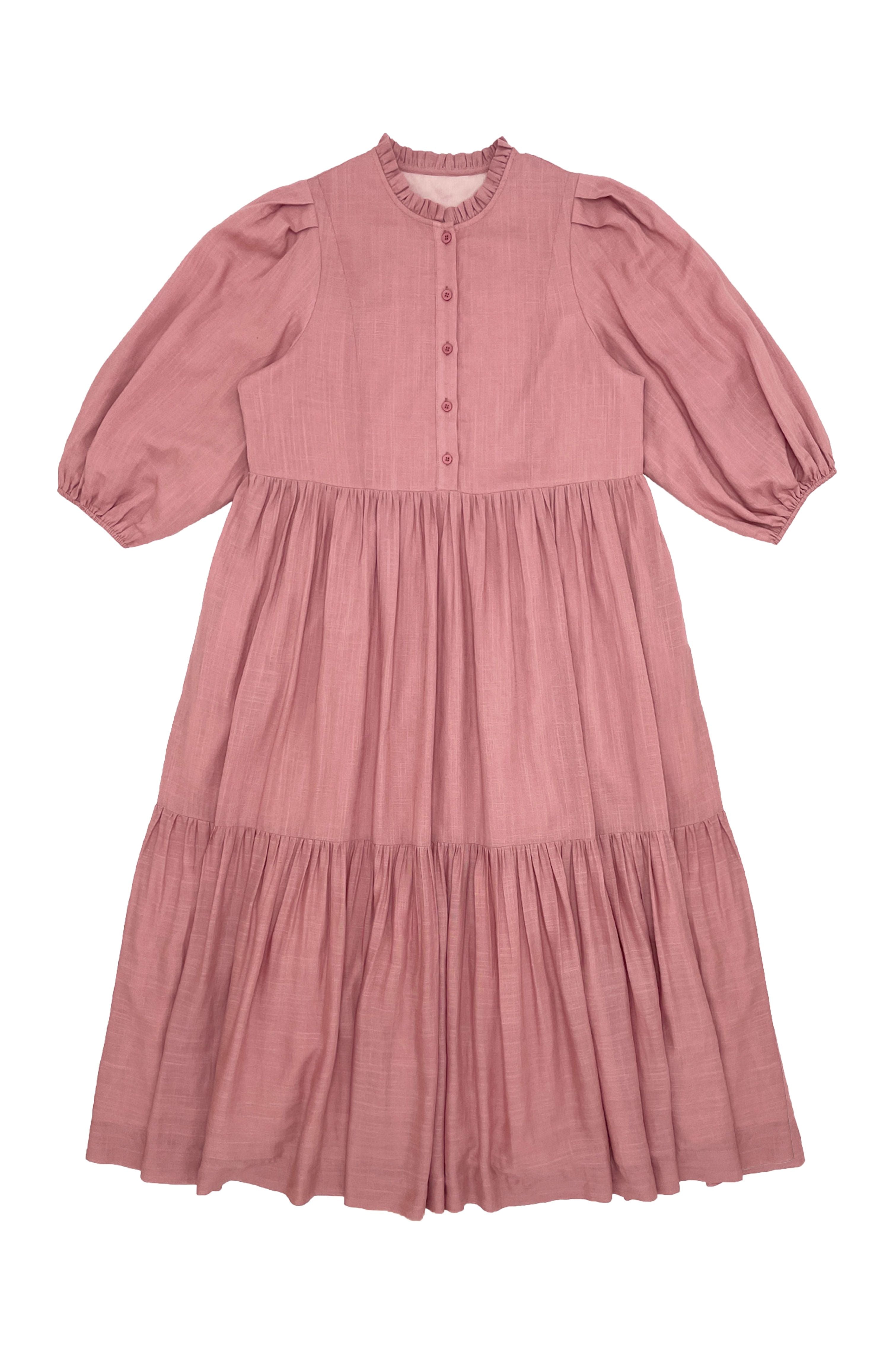Elle Oh Elle Ella Dress in Pink | Sugar and Spice Children's Boutique